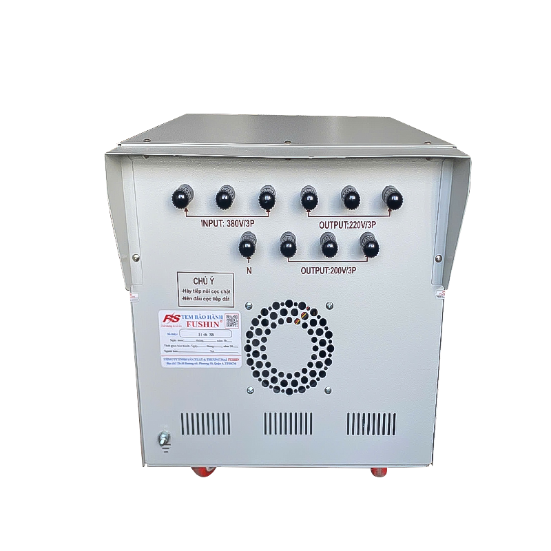 Biến áp 3 pha 380V/220V 10KVA Fushin